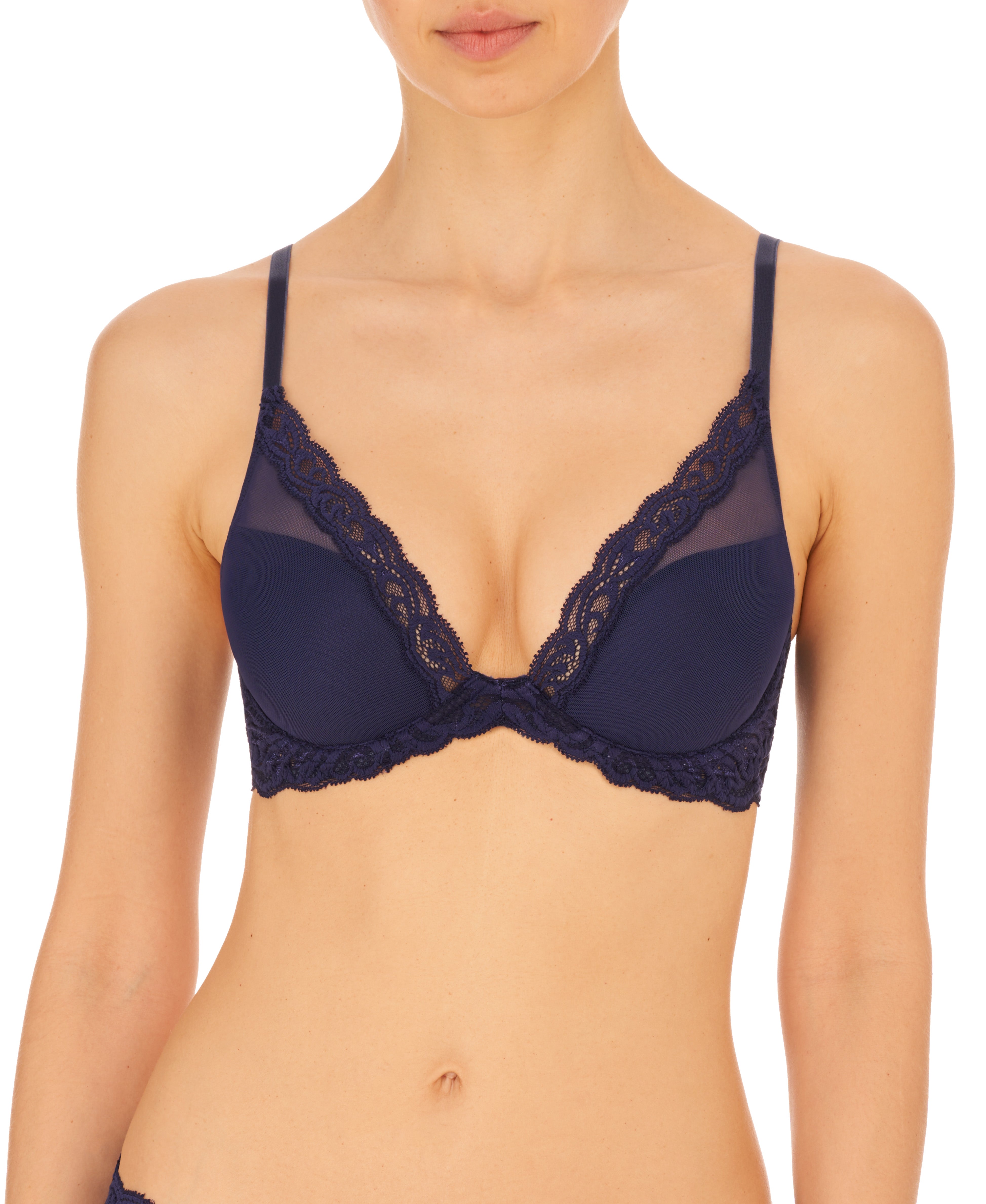 Feathers Bra Basics in Ash Navy by Natori – My Bare Essentials