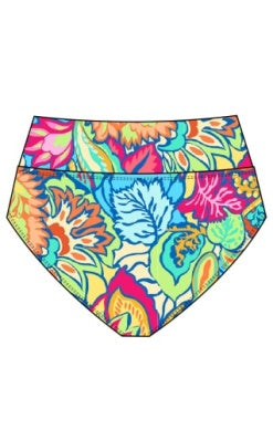 Hannah High Waist Bikini Bottom in Indigo by Sunsets – My Bare Essentials